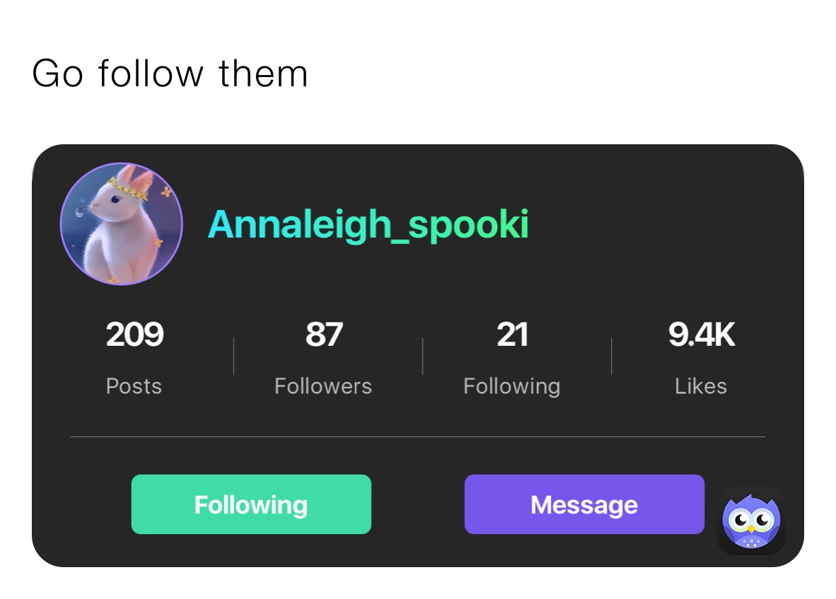 Go follow them | @Nameless_Artist | Memes