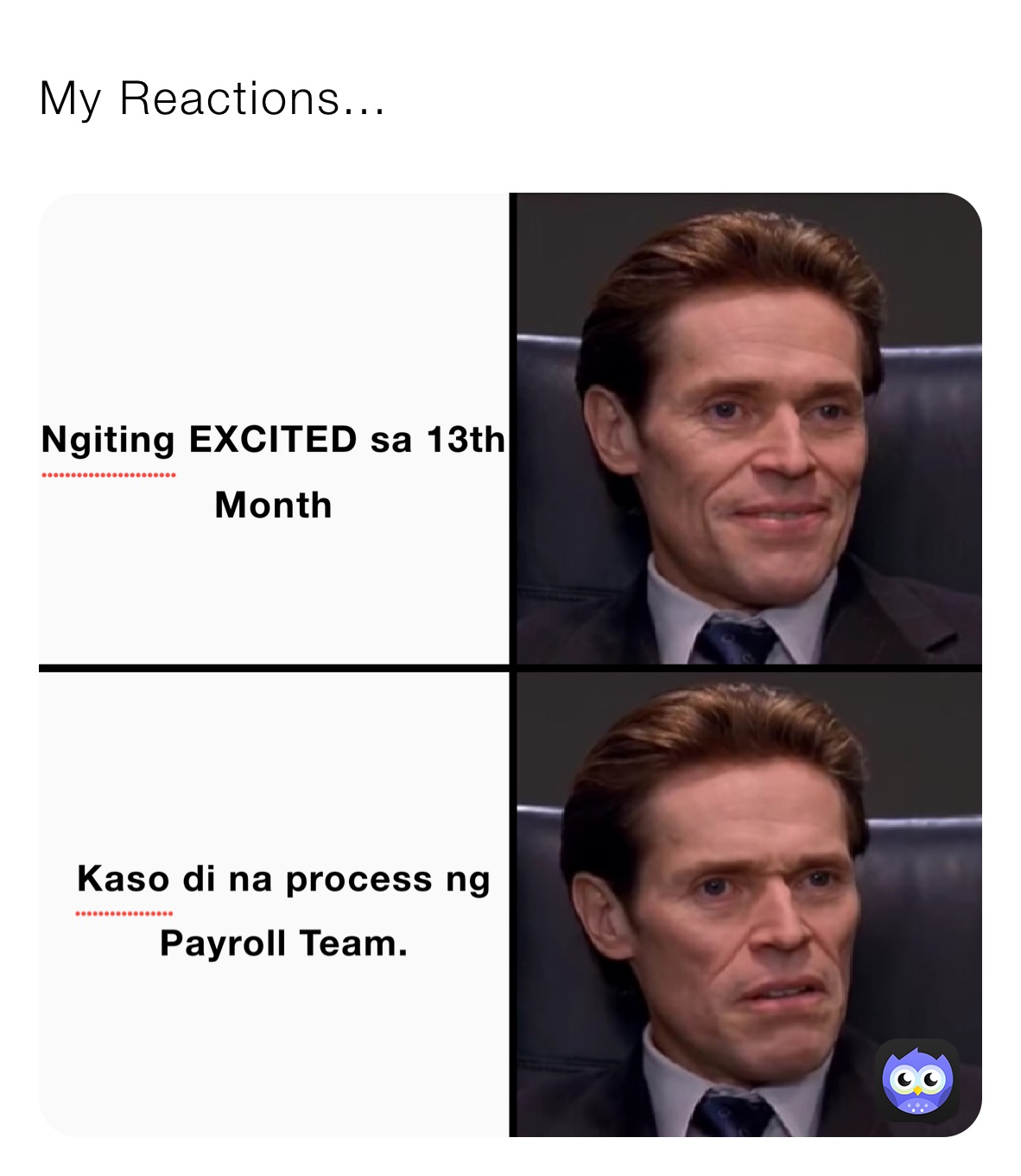 My Reactions... | @jeyminemaeeleccion | Memes