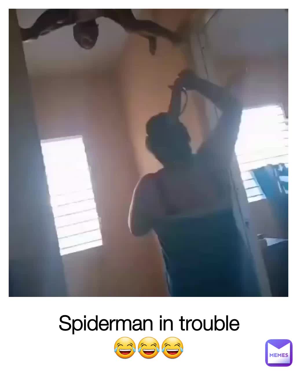 Spiderman in trouble 😂😂😂 | @Vmusangi_Memes | Memes