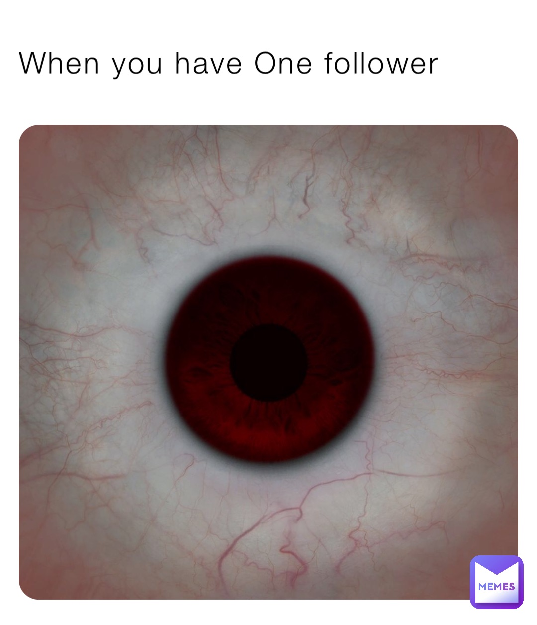 When you have One follower | @MorganElrod | Memes