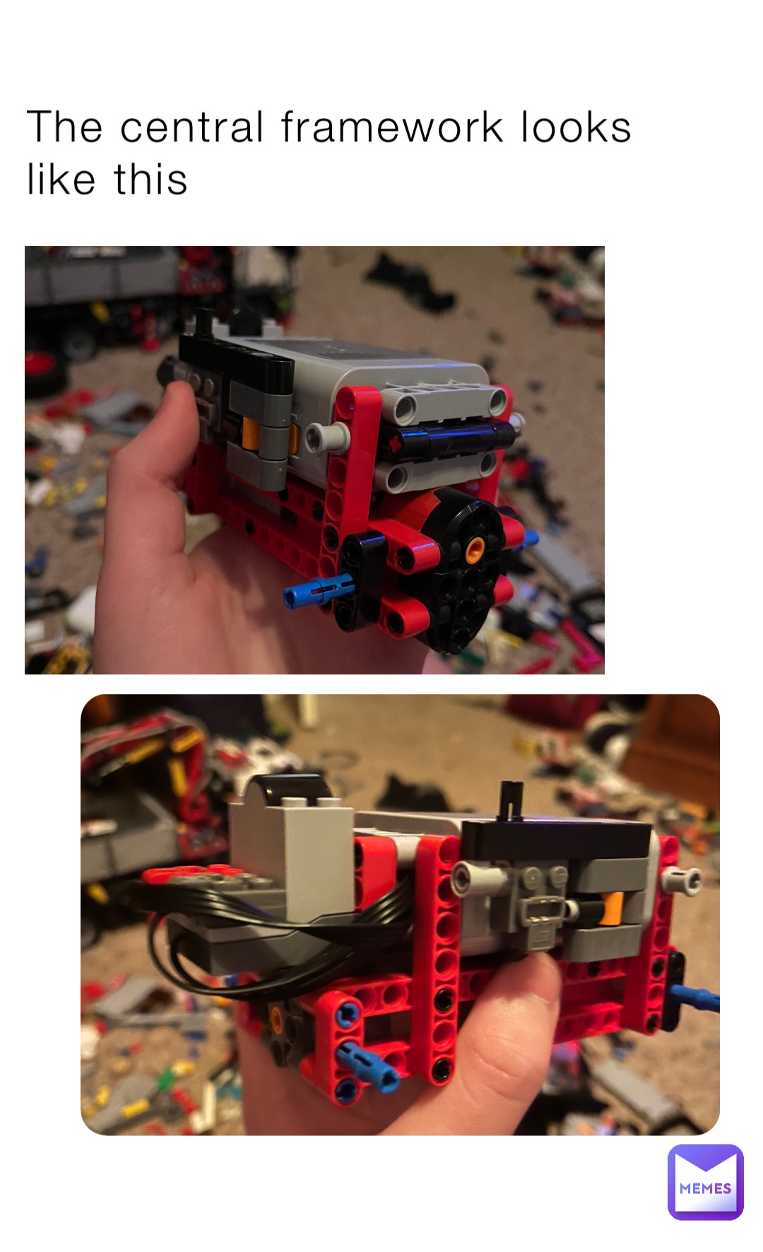 The central framework looks like this | @beeschurgerX | Memes