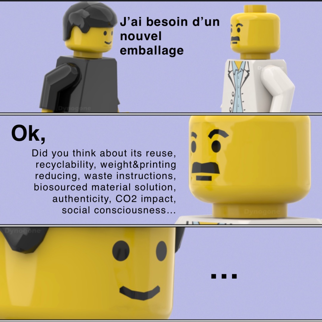 J’ai besoin d’un nouvel emballage Did you think about its reuse ...