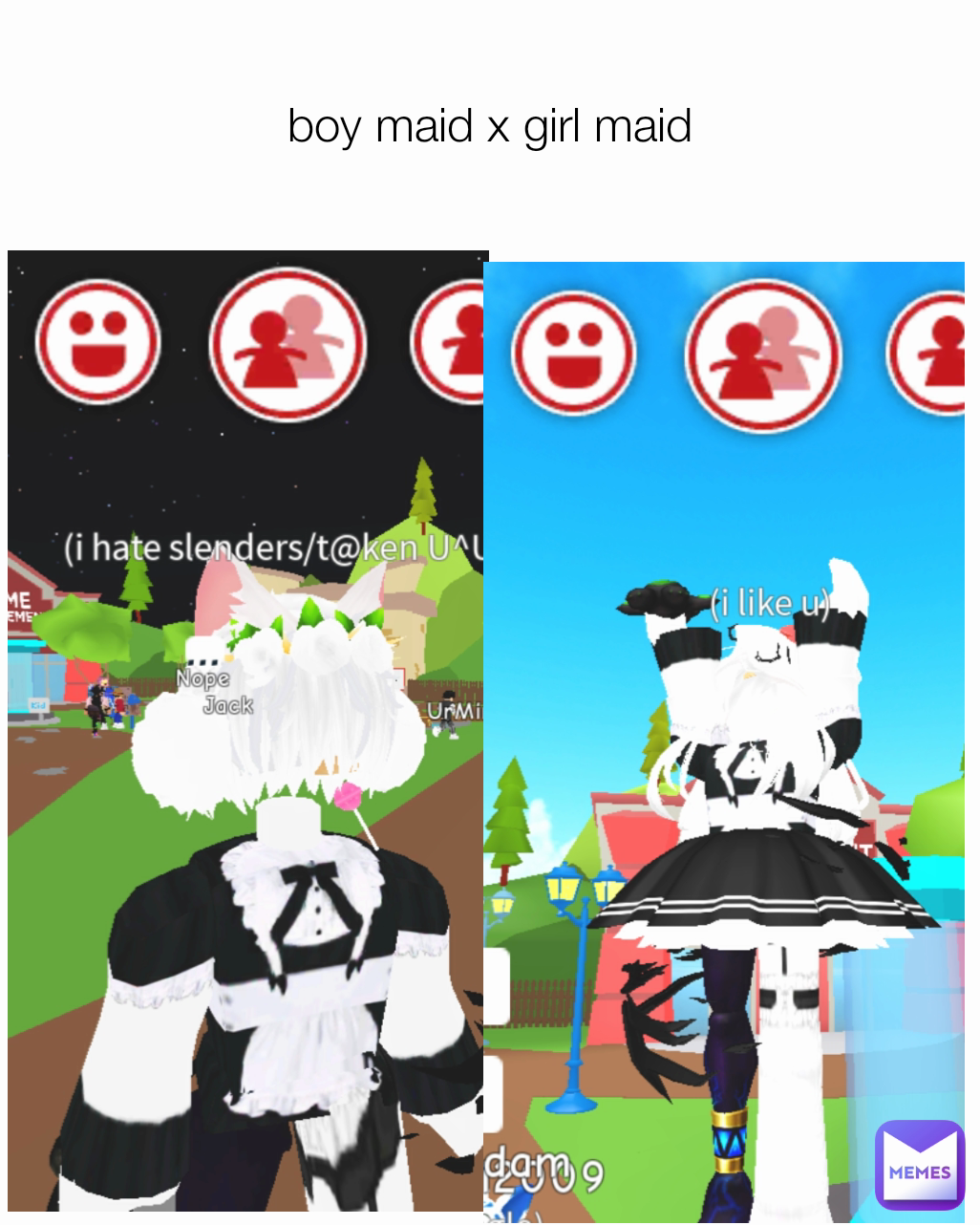 boy maid x girl maid | @apostolarvy2 | Memes