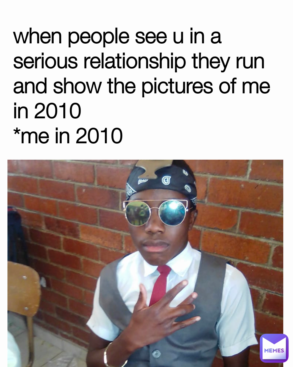 when people see u in a serious relationship they run and show the ...