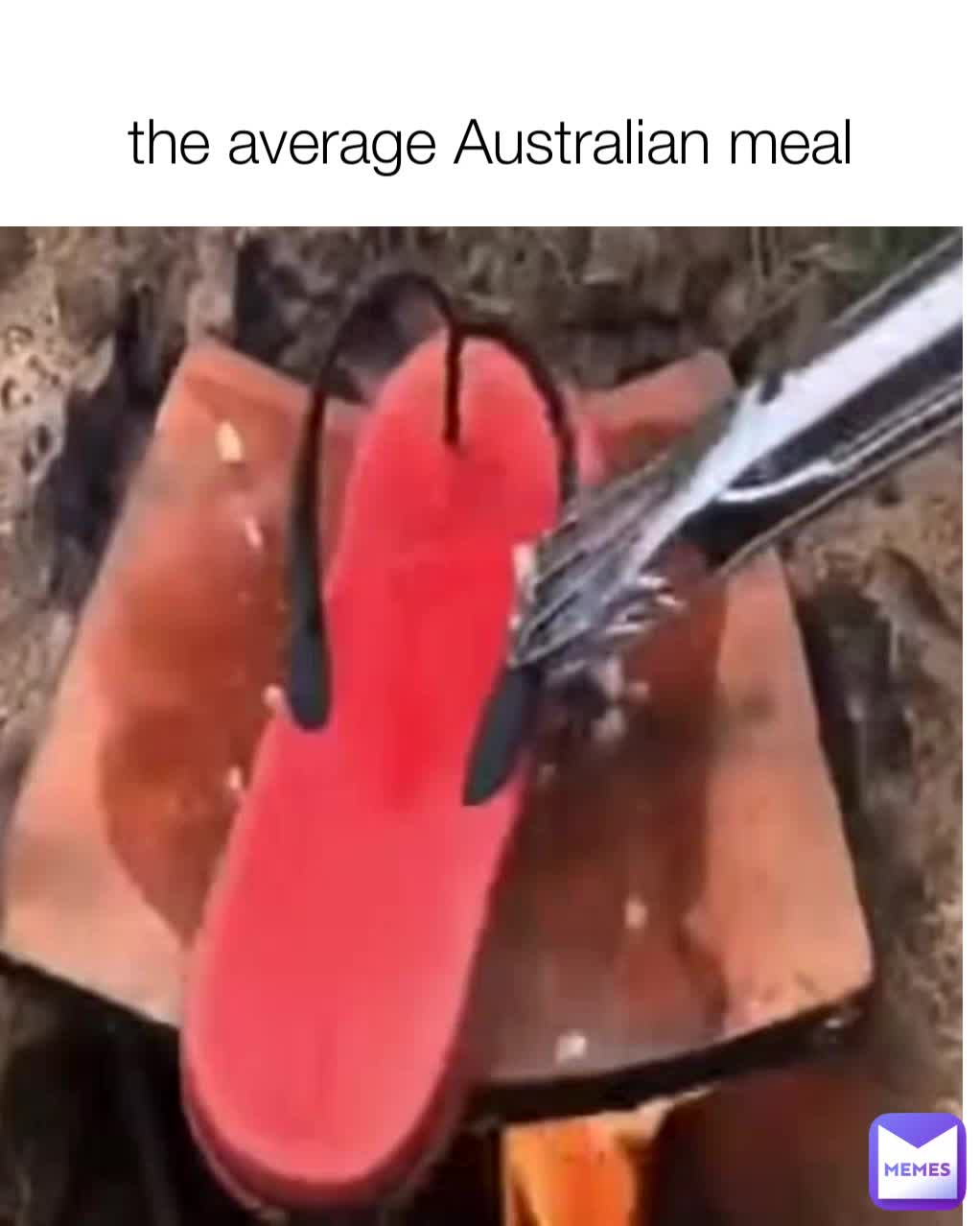 the average Australian meal | @Moooooooo.1 | Memes