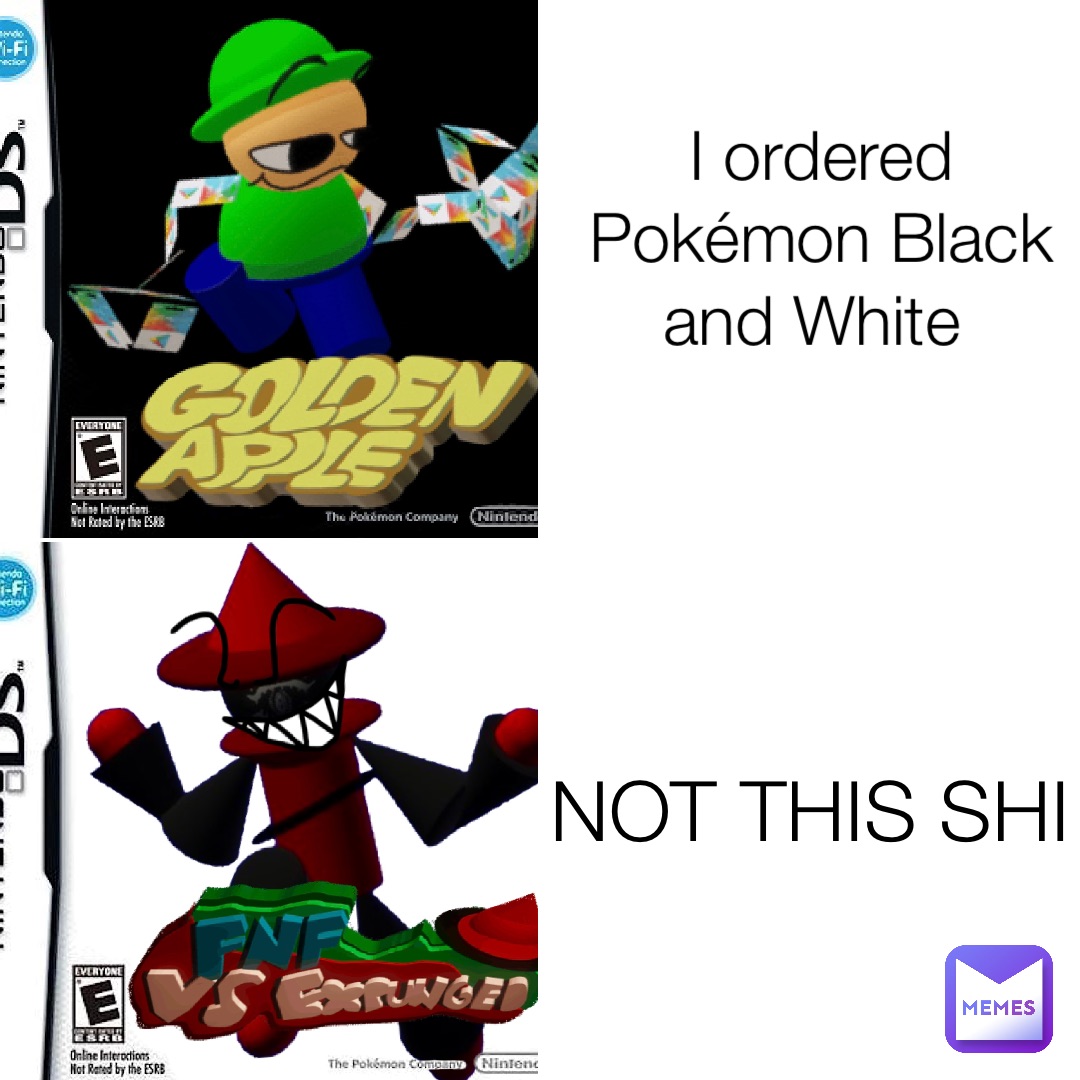 Pokemon Black And White Memes