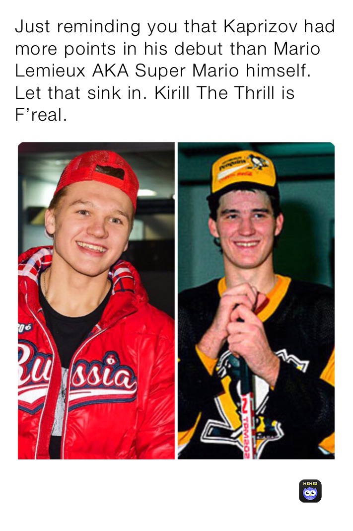 Kirill Kaprizov is literally Connor Mcdavid but Russian. How could one ...