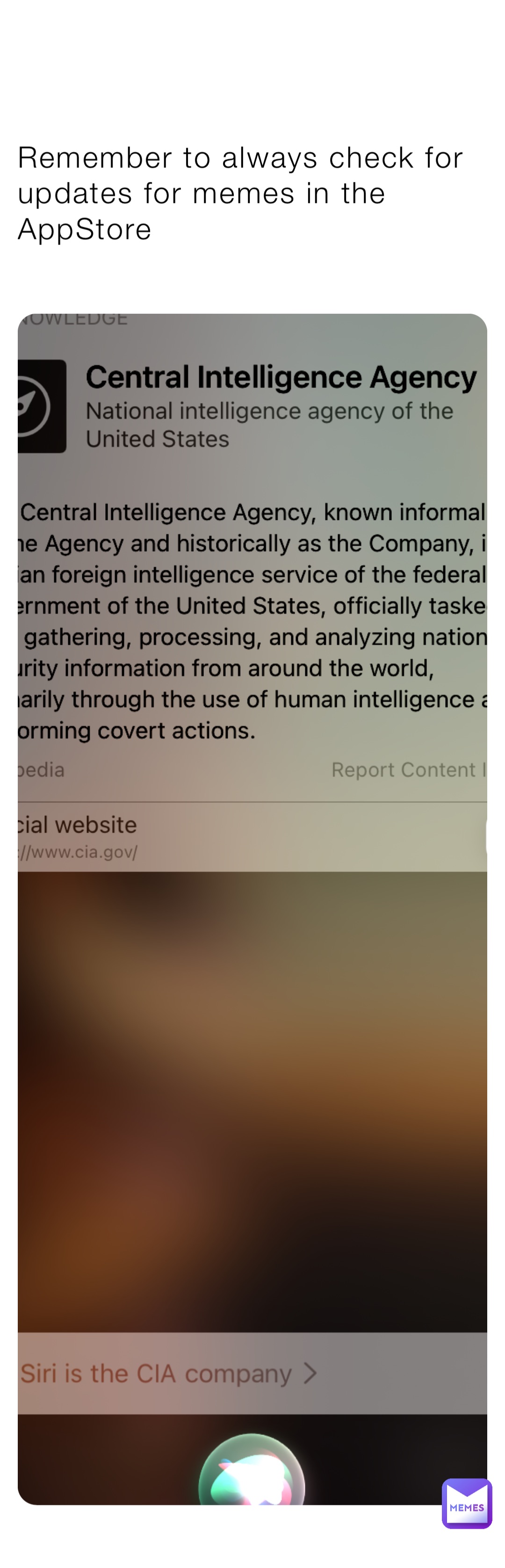 Remember to always check for updates for memes in the AppStore | @Still ...