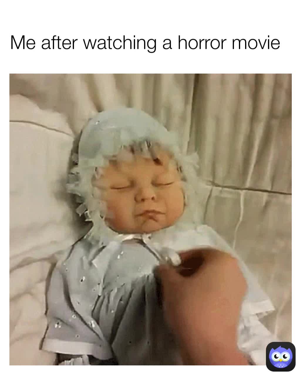 Me after watching a horror movie | @Pepe_is_behind_you | Memes