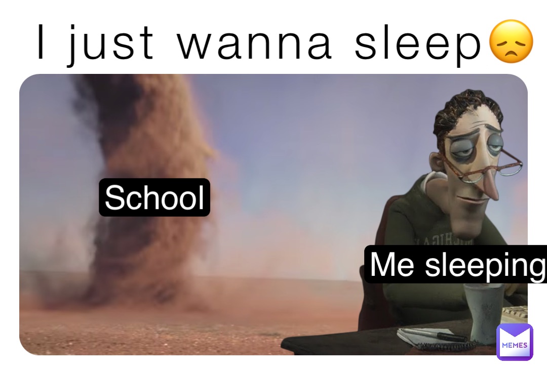 Sleeping In Class Meme