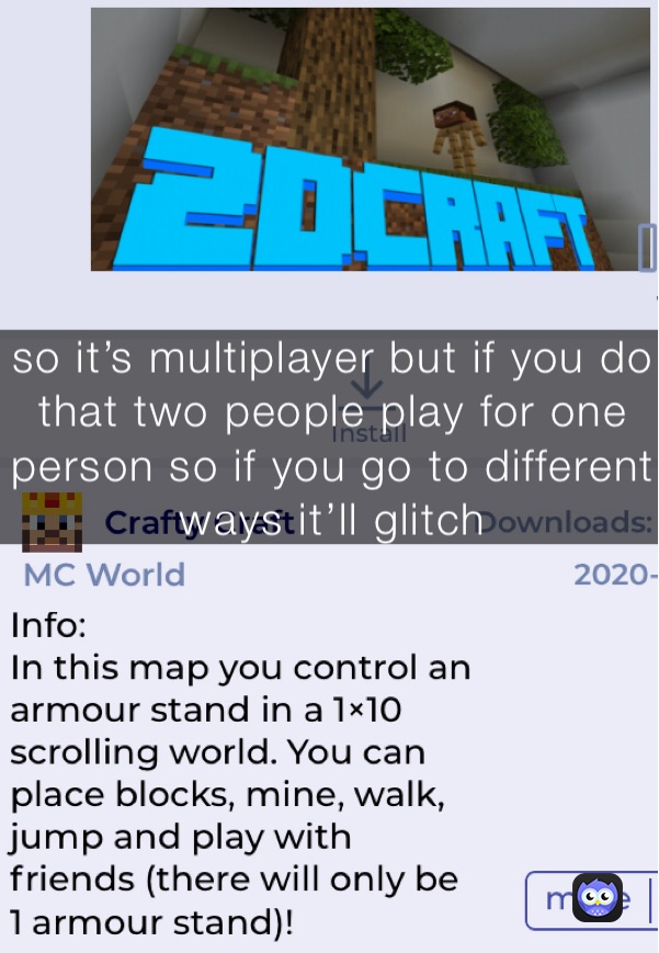 so it’s multiplayer but if you do that two people play for one person ...