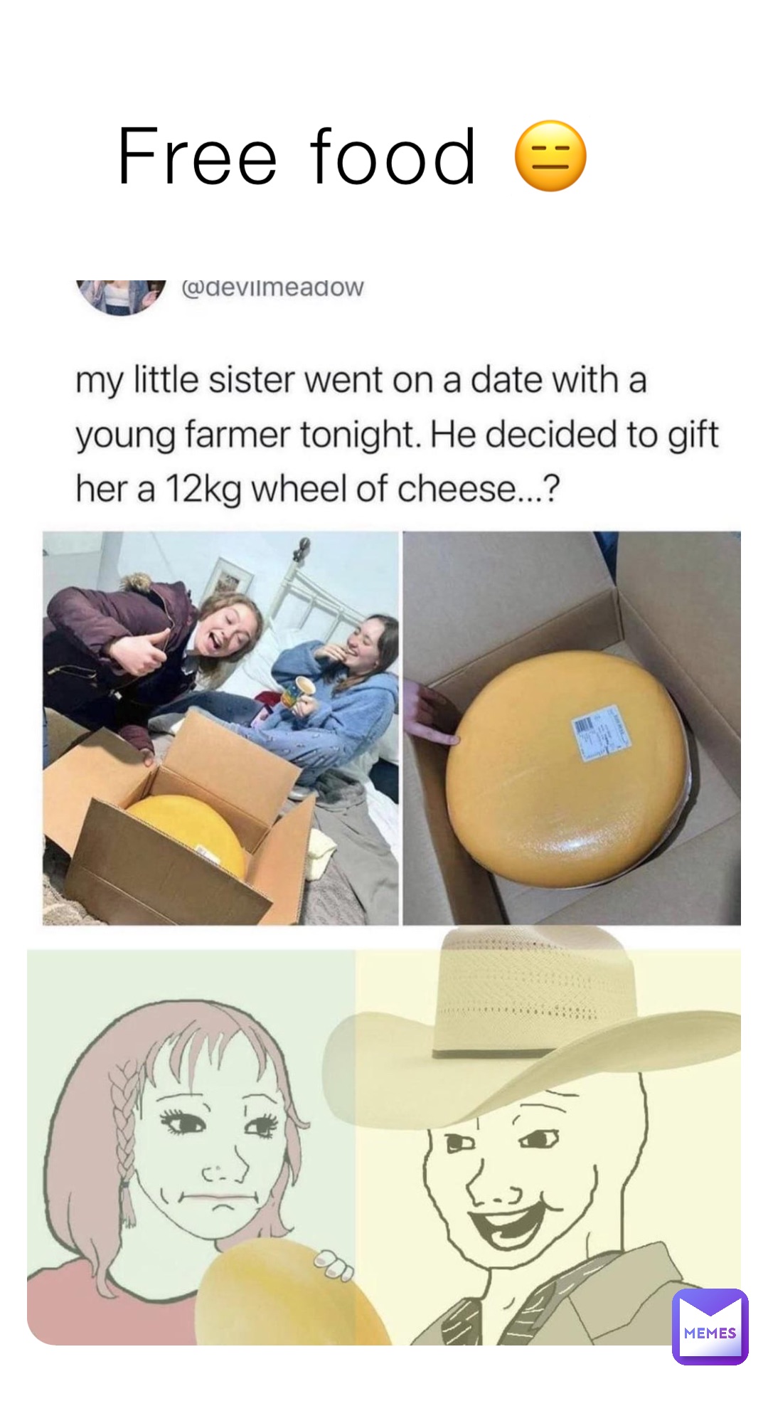 Free food 😑 | @The_Punk12345 | Memes
