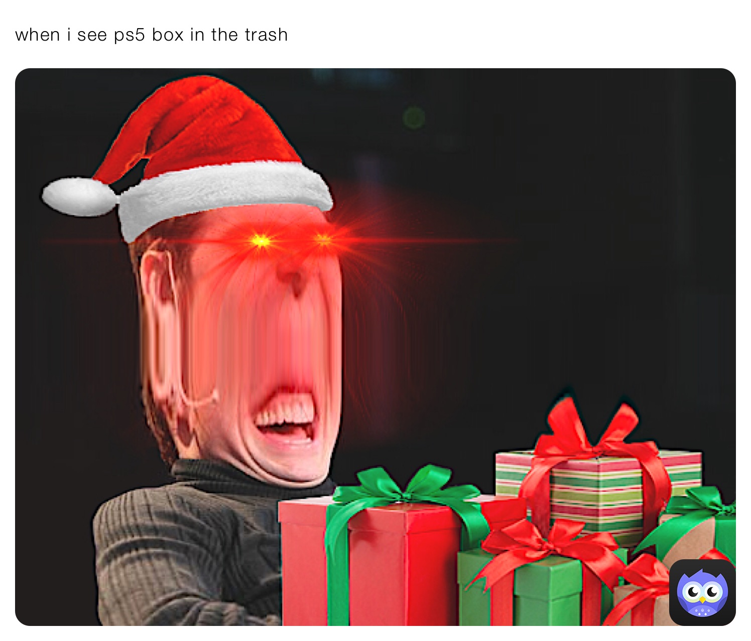 when i see ps5 box in the trash | @REEEEE946637 | Memes