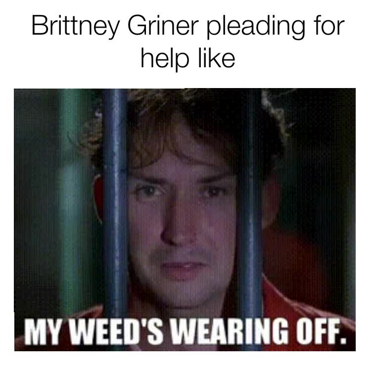 Brittney Griner pleading for help like | @dondurgan | Memes