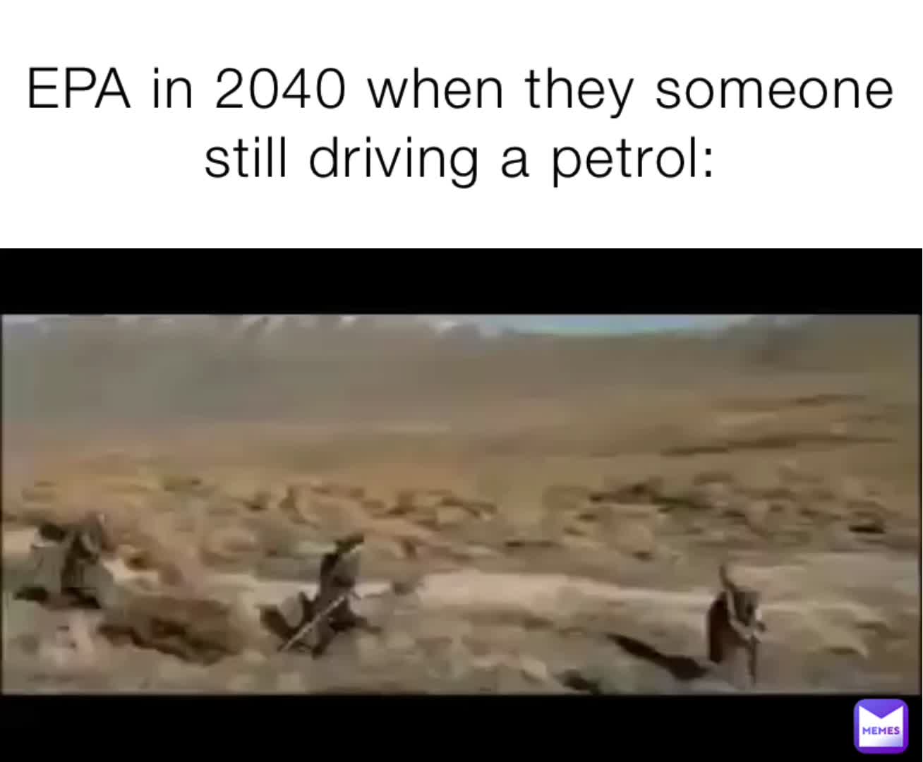 EPA in 2040 when they someone still driving a petrol: | @themypillowguy ...