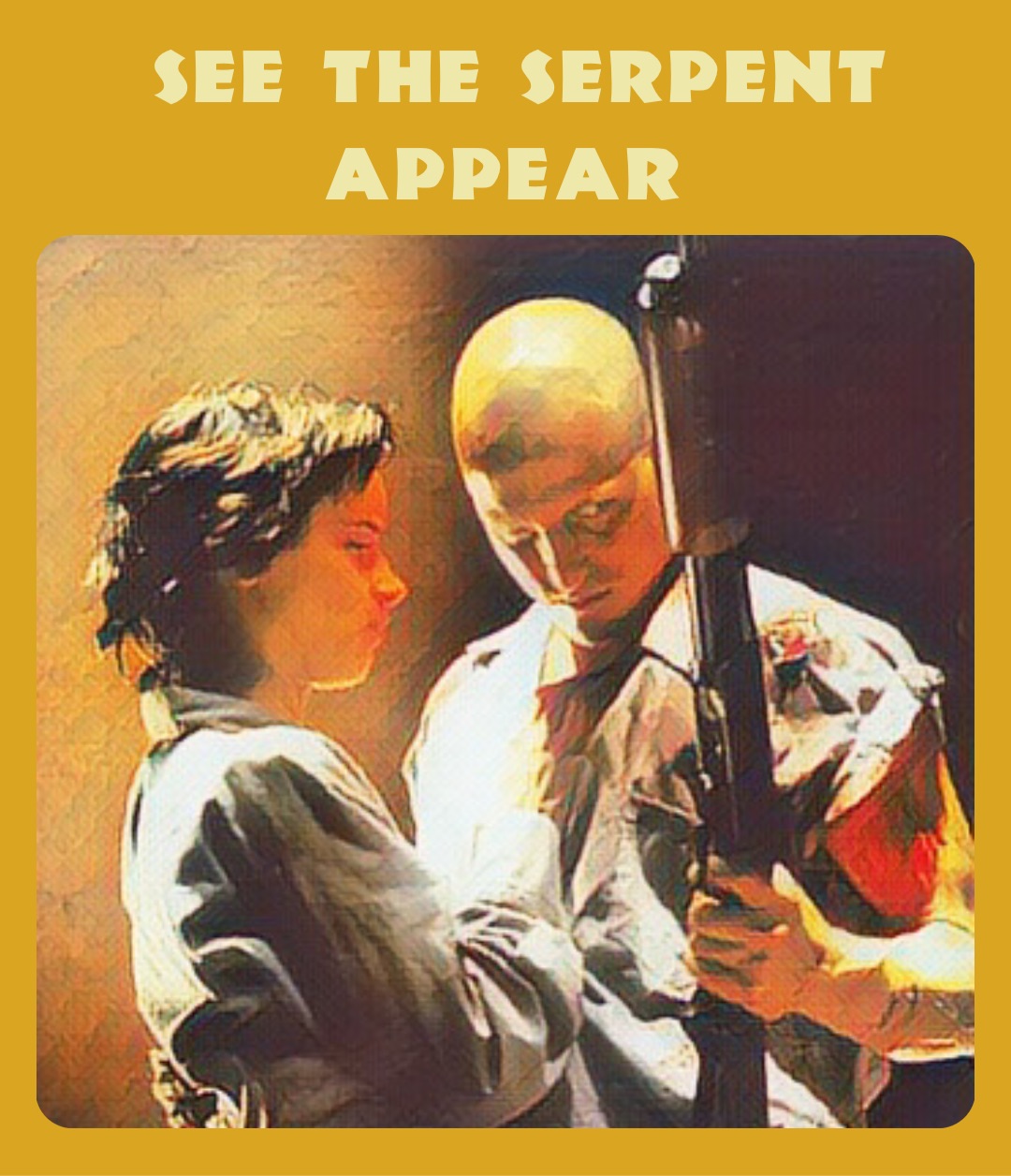 see the serpent appear | @lolatrunkcanteen2 | Memes