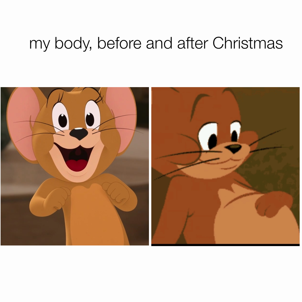 my body, before and after Christmas | @latinomade | Memes