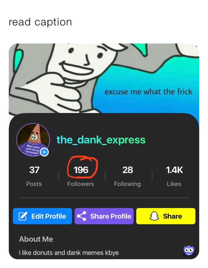 read caption | @the_dank_express | Memes