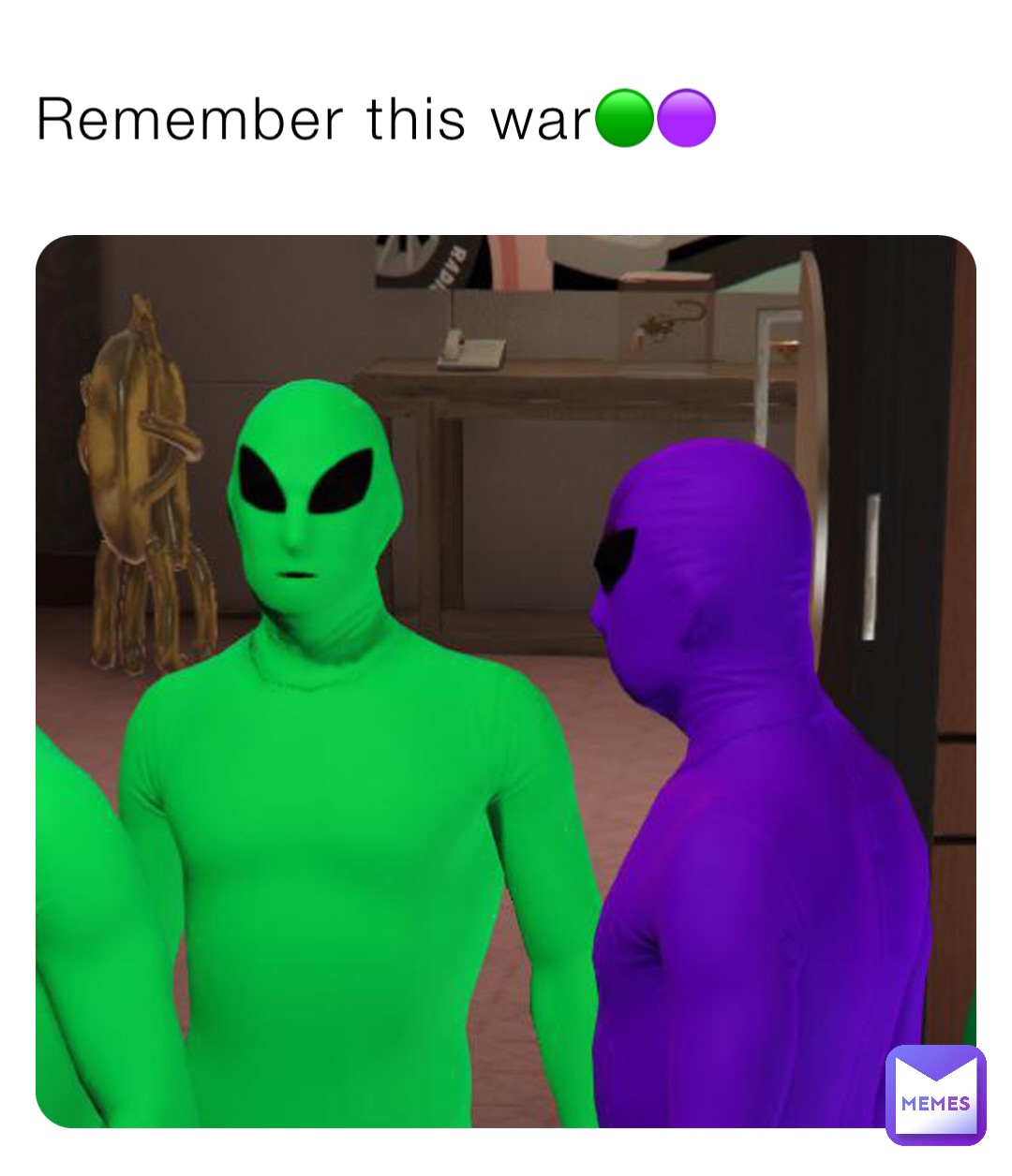 Remember this war🟢🟣 | @mr_peanut | Memes