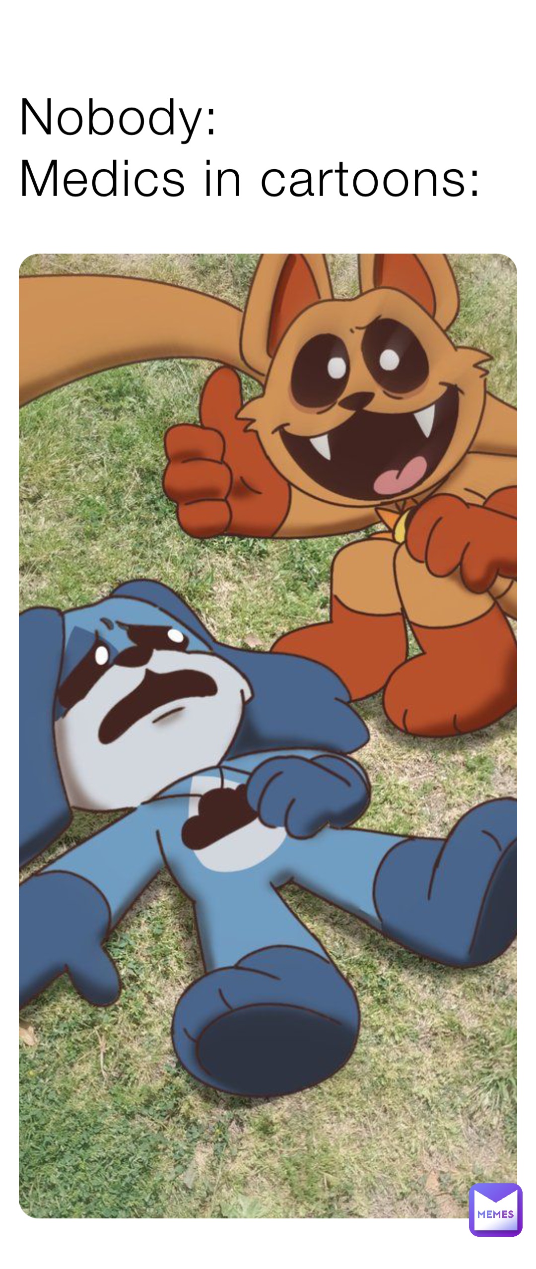 Nobody: Medics in cartoons: | @TheCatWhisperer | Memes