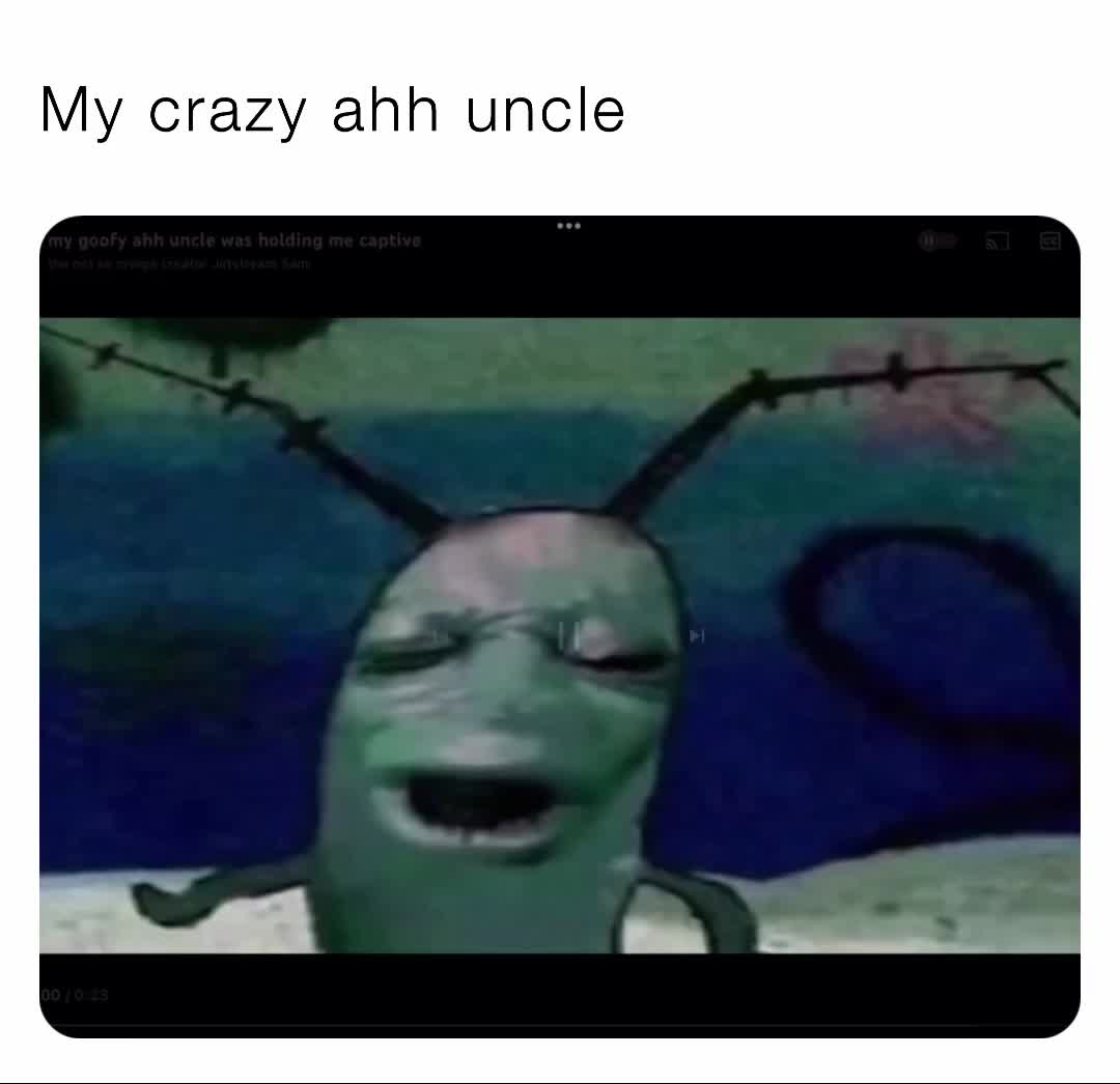 My crazy ahh uncle | @fat_conmemer | Memes