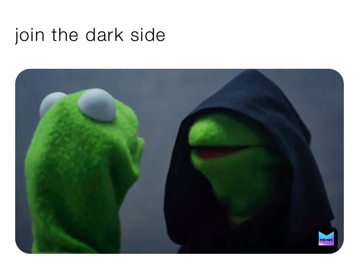 join the dark side | @carst3n | Memes
