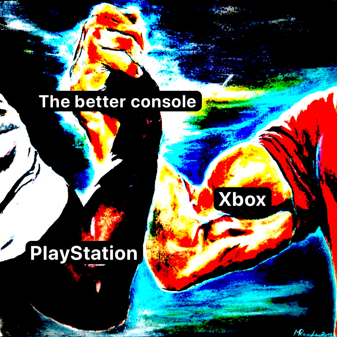 The better console Xbox PlayStation | @Scoopmakesmemes | Memes